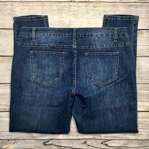 Blue Savvy | Jeans | Blue Savvy Blue Skinny Jeans Wjeweled Pockets ...